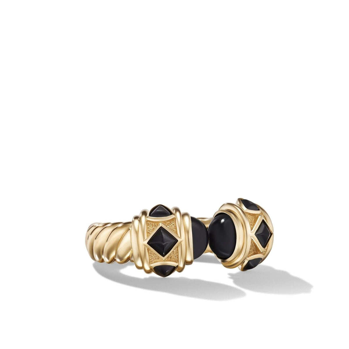 DAVID YURMAN Renaissance® Ring in 18K Yellow Gold with Black Onyx, 6.5 ...
